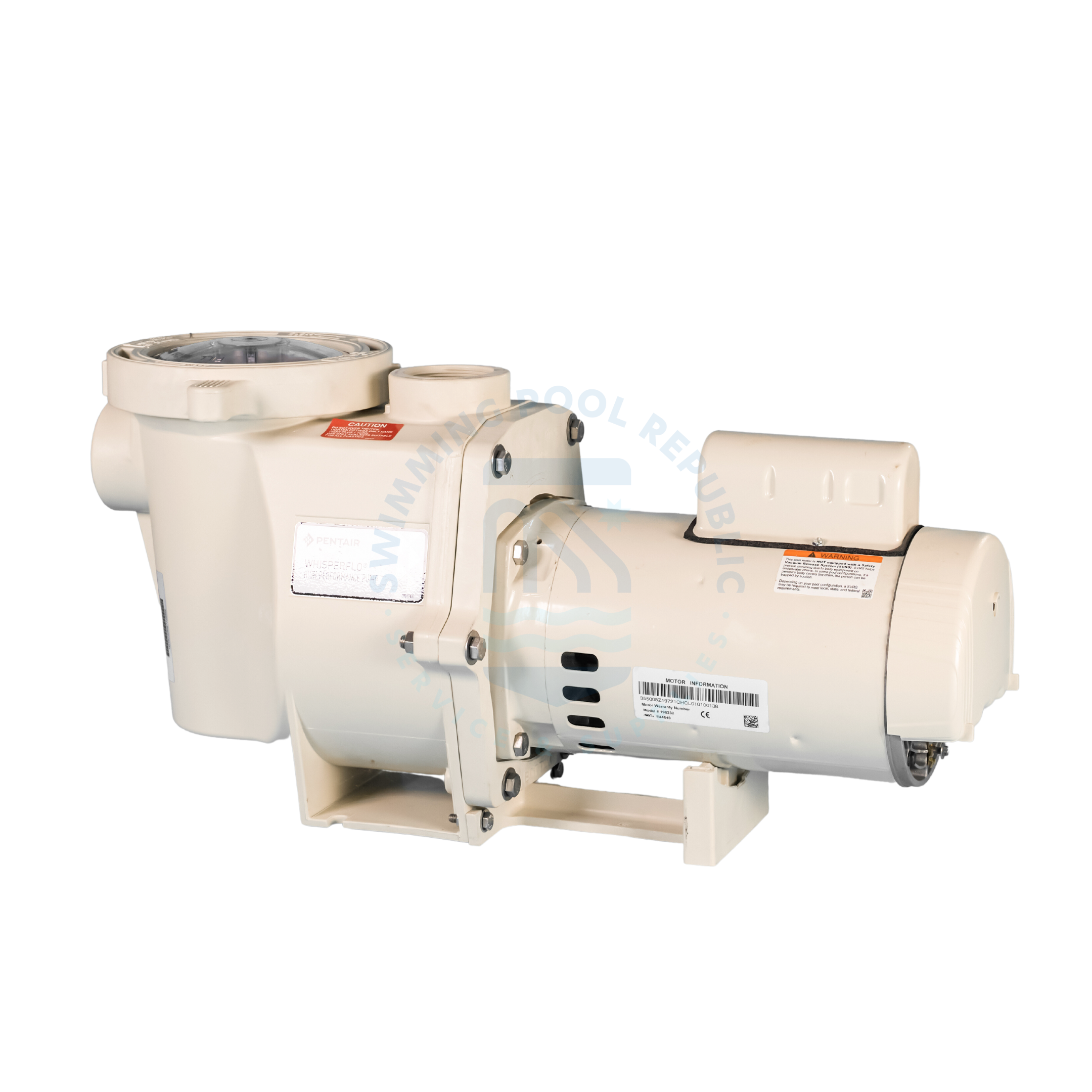 PENTAIR WhisperFlo Pump 0.75HP (WFE-3) - Swimming Pool Republic